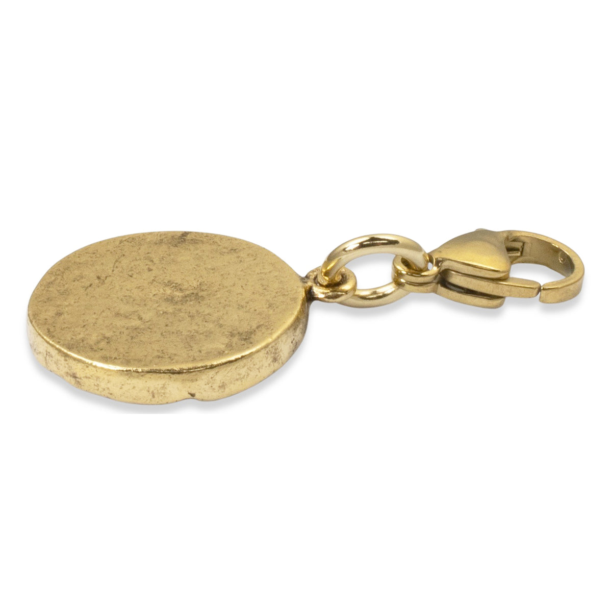 Regal Gold Crown Clip-on Charm, Purse or Keychain Accessory