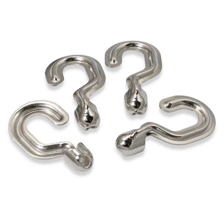 4-Pack Versatile "A" Hooks - #6 Ball Chain Hook