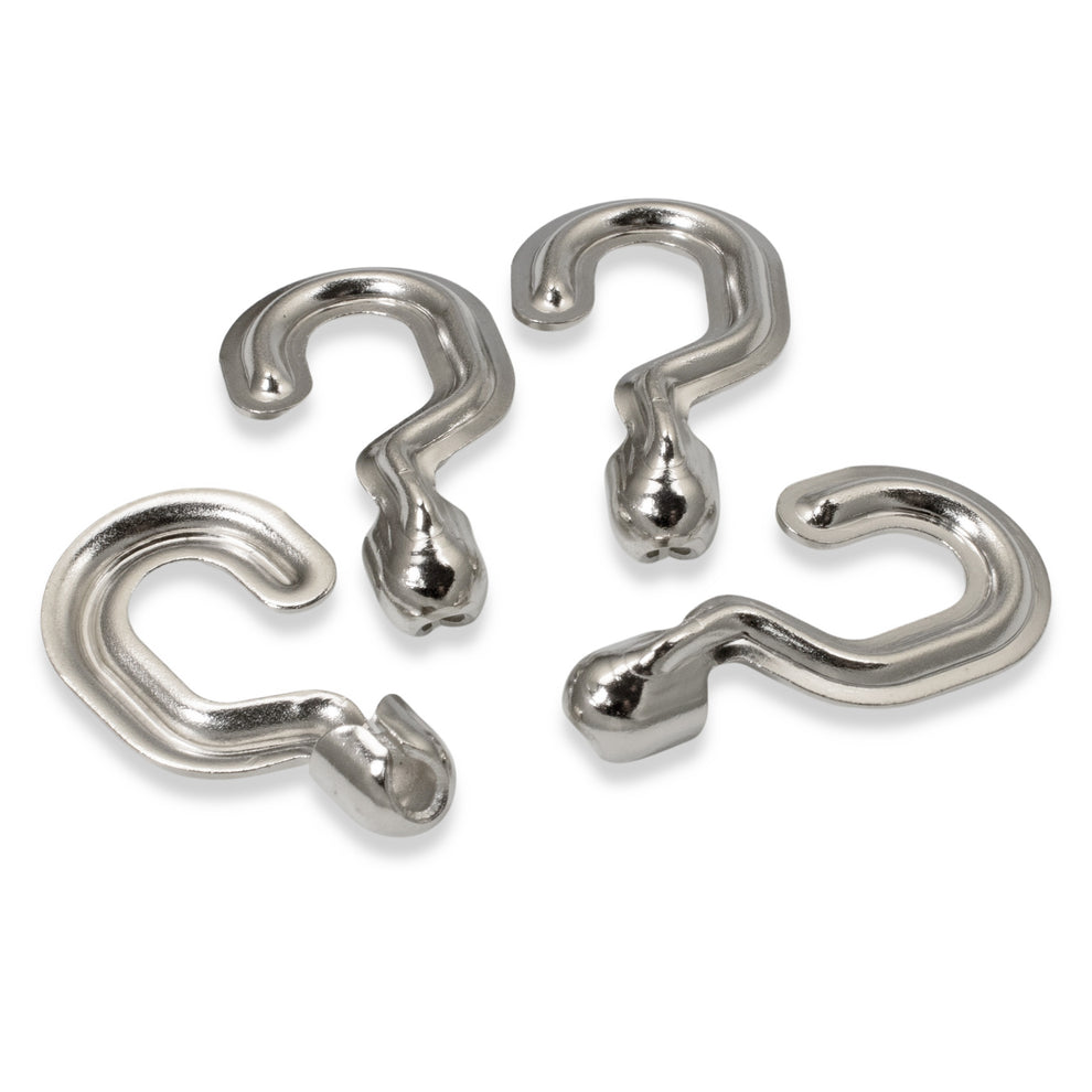 4-Pack Versatile "A" Hooks - #6 Ball Chain Hook