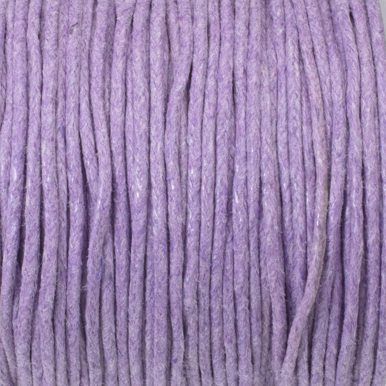 Lavender 1mm Waxed Cotton Cord - 25 Meters - Jewelry and Craft String