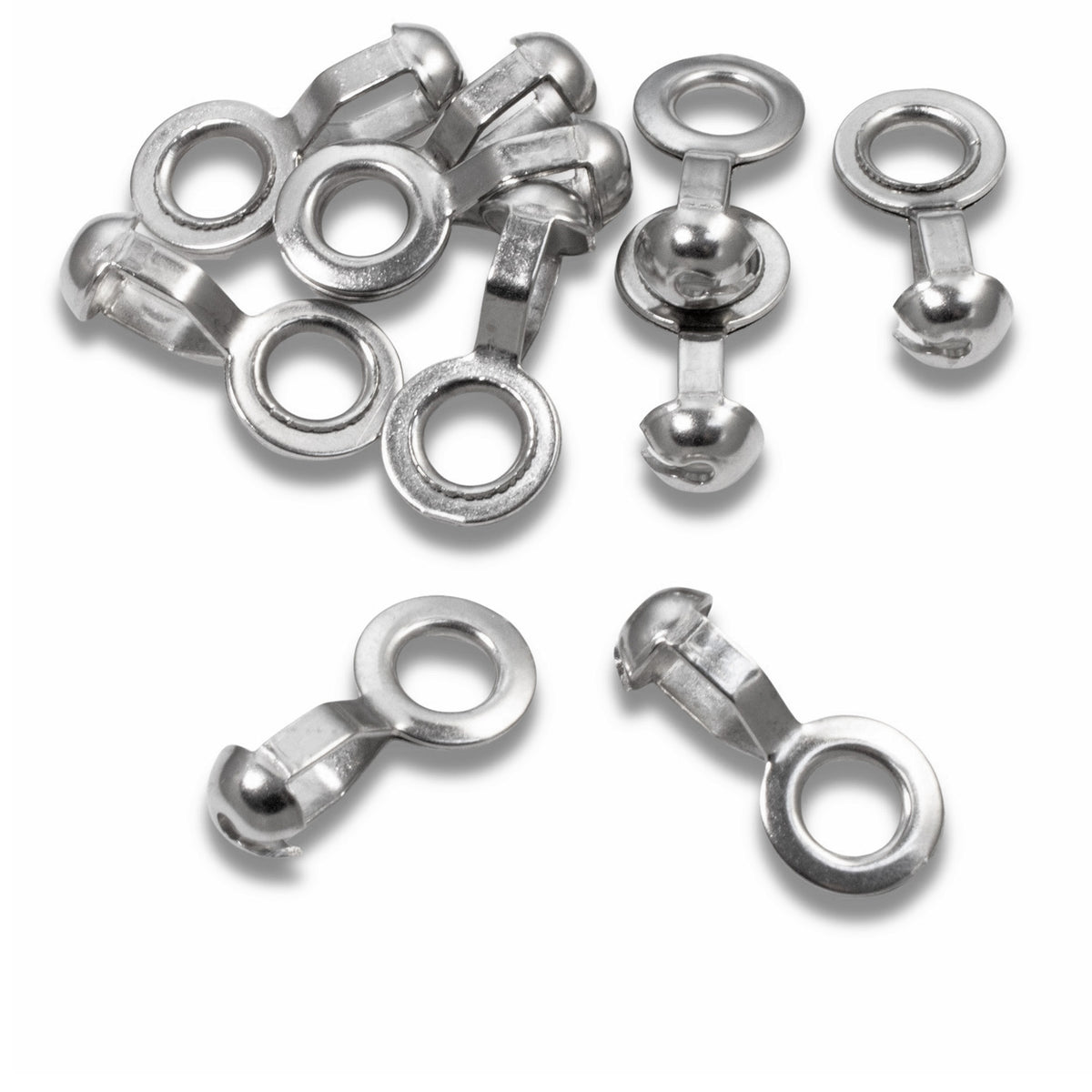 Stainless Steel Loop Connectors for #10 Ball Chain, Heavy Duty