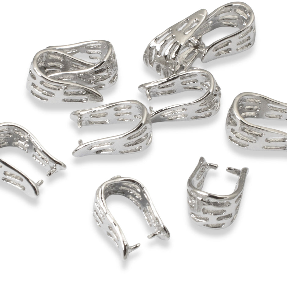 Slider and Pinch Bails for Necklaces | Hackberry Creek