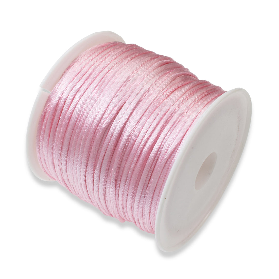 1mm Light Pink Satin Nylon Cord | Hackberry Creek