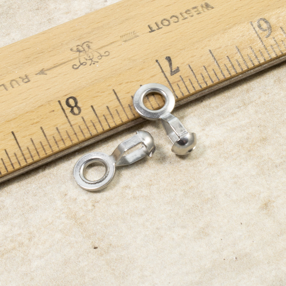 Stainless Steel Loop Connectors for #10 Ball Chain, Heavy Duty