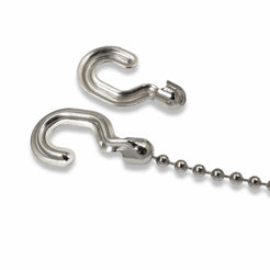 4-Pack Versatile "A" Hooks - #6 Ball Chain Hook