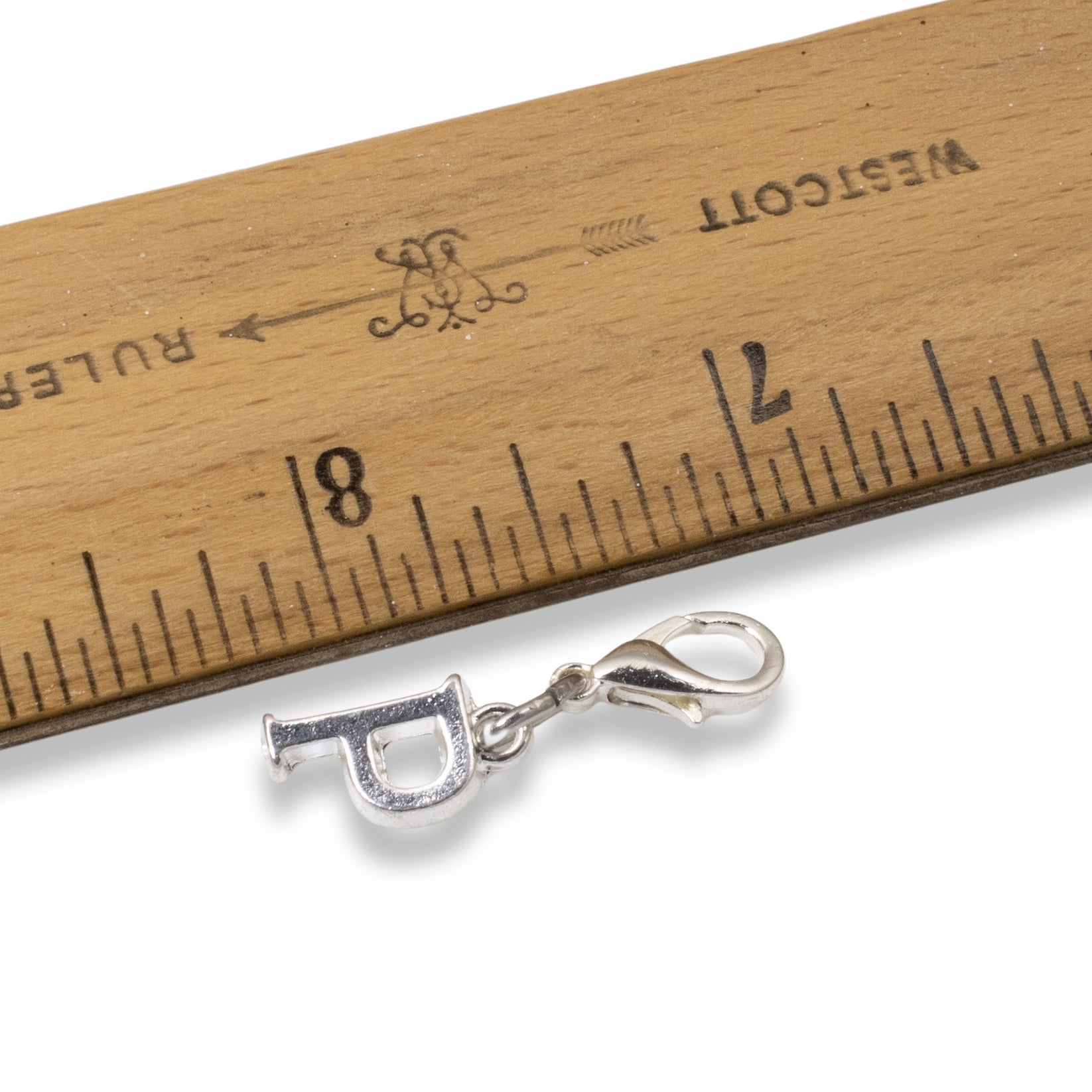 Letter P Clip On Charm Accessory | Hackberry Creek