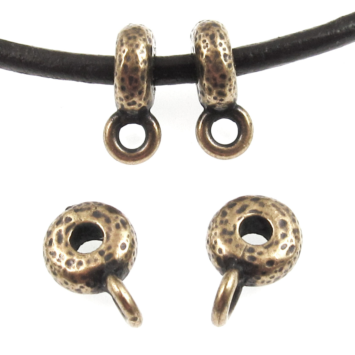 Slider and Pinch Bails for Necklaces | Hackberry Creek