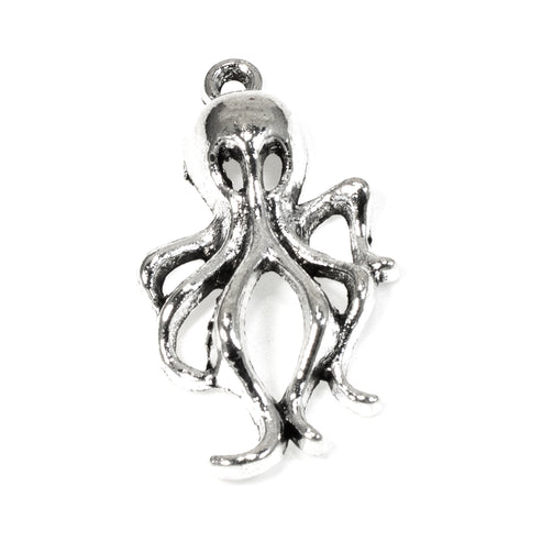 Silver Octopus Charms | Hackberry Creek